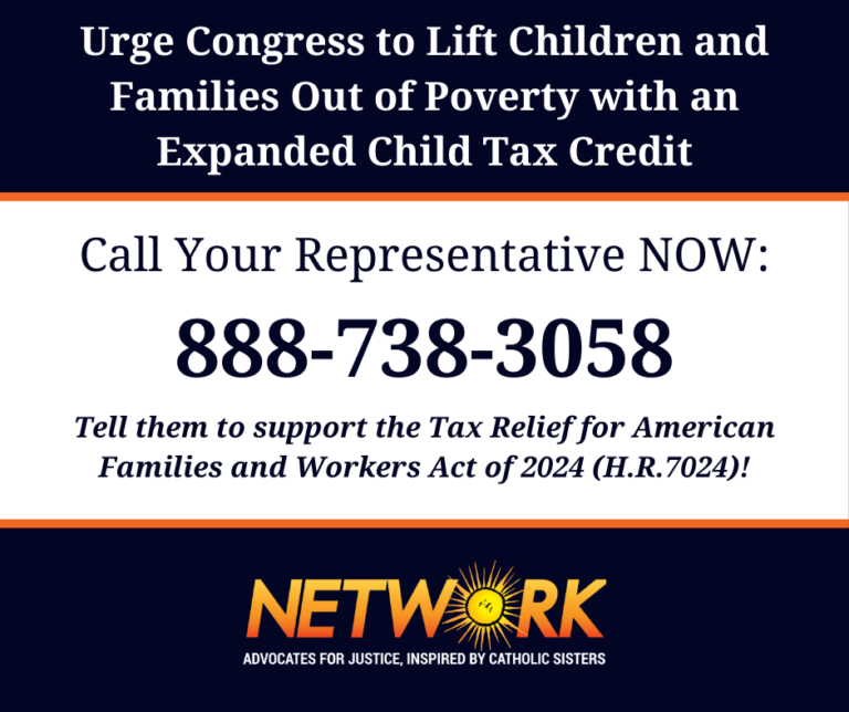 Call Elected Leaders to Advocate for Social Justice - NETWORK Lobby